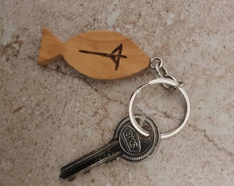 Jesus Fish Keychain - Etsy