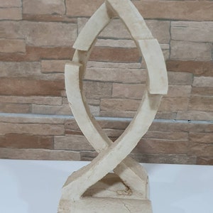 Jesus Cross Fish Statue, Christian Art Figure Jesus Who Ever Believes ...
