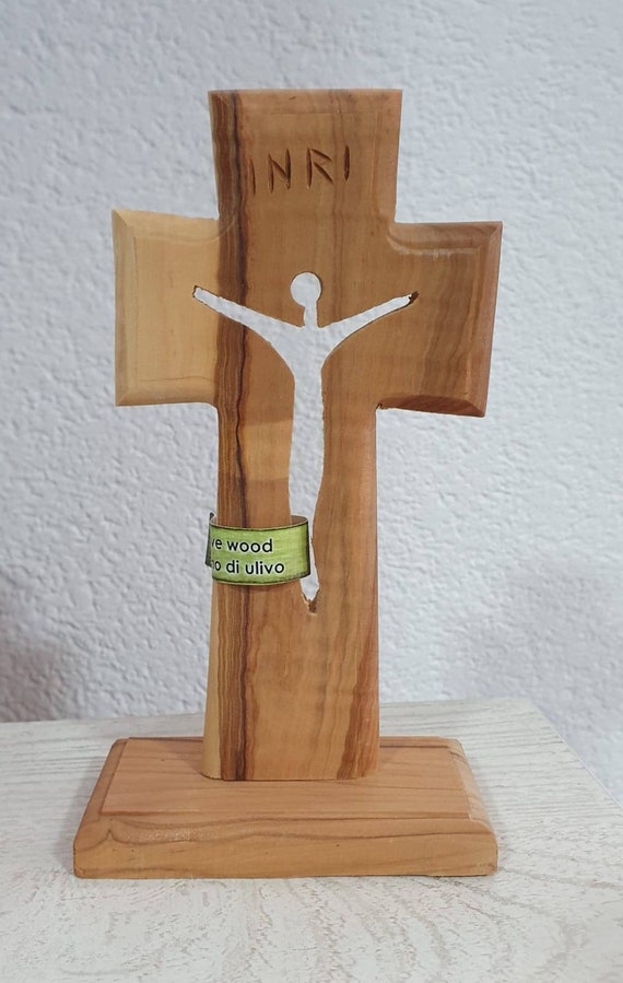 Standing Handcrafted Cross Table Cross Altar Saint Cross | Etsy