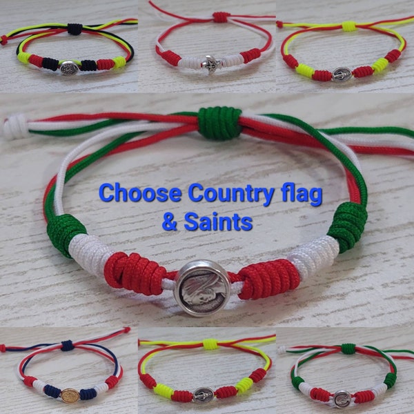Flag Bracelet - Etsy
