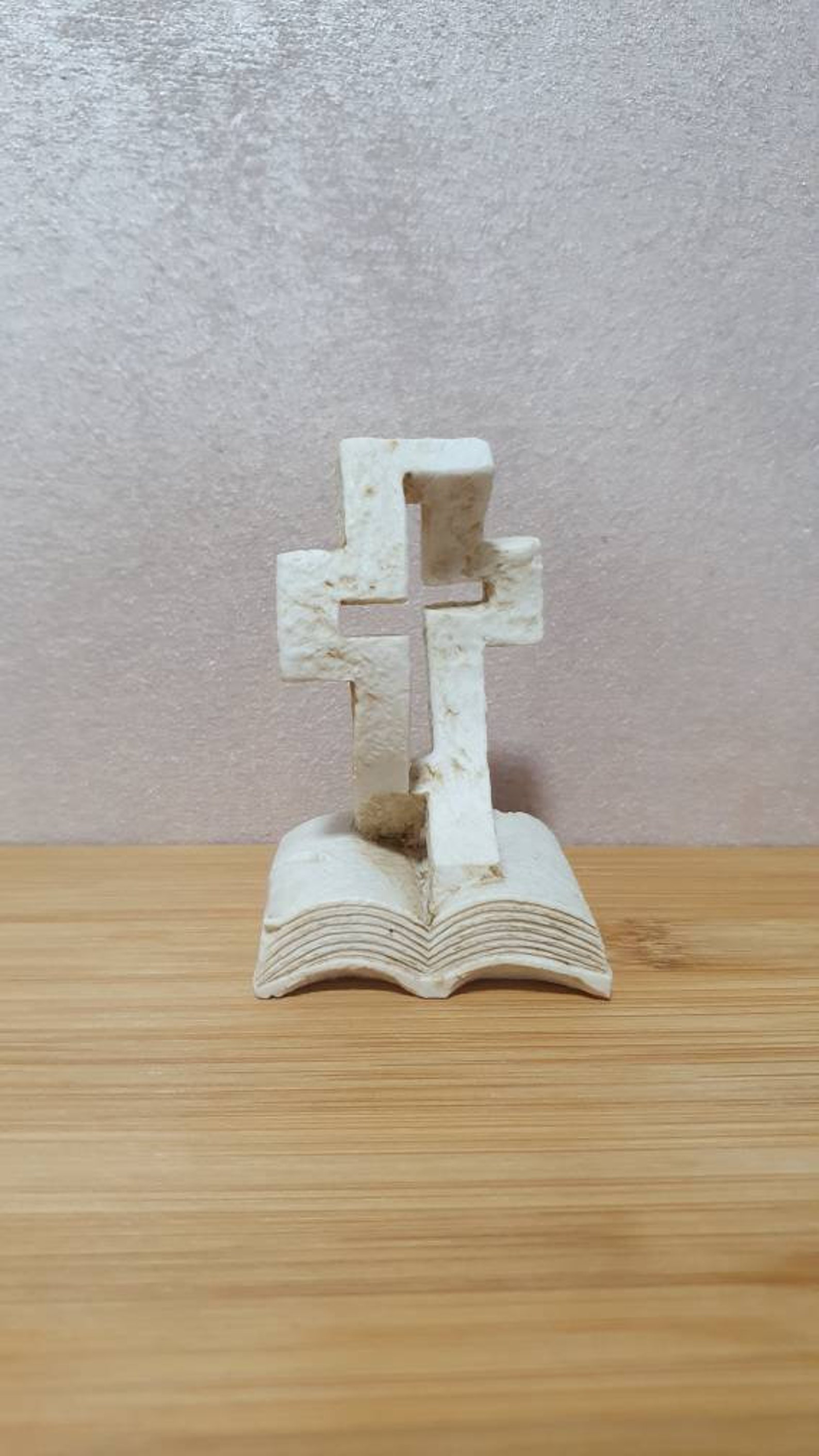 Jesus Cross Fish Statue Christian Art Figure Jesus Who Ever - Etsy