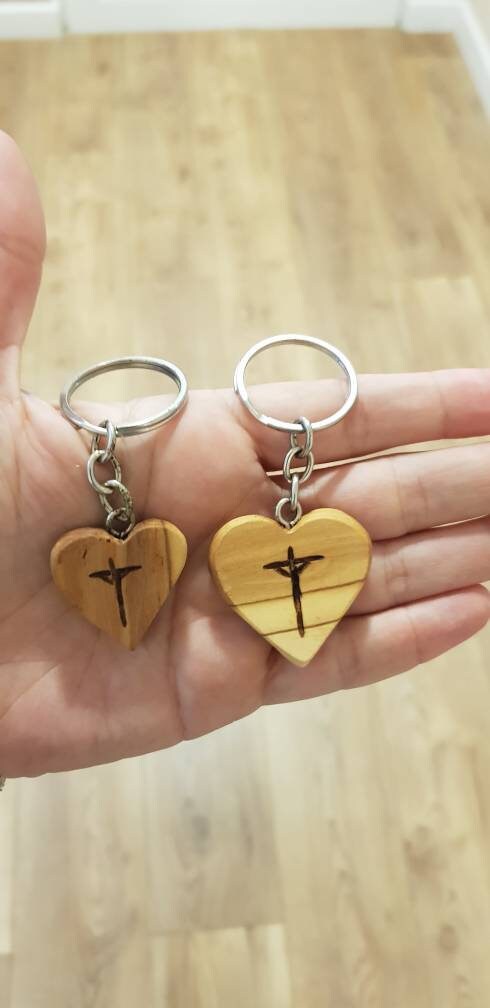 Car Saint Keychain Catholic Auto Keychain Saint Keyring Medjugorje ...