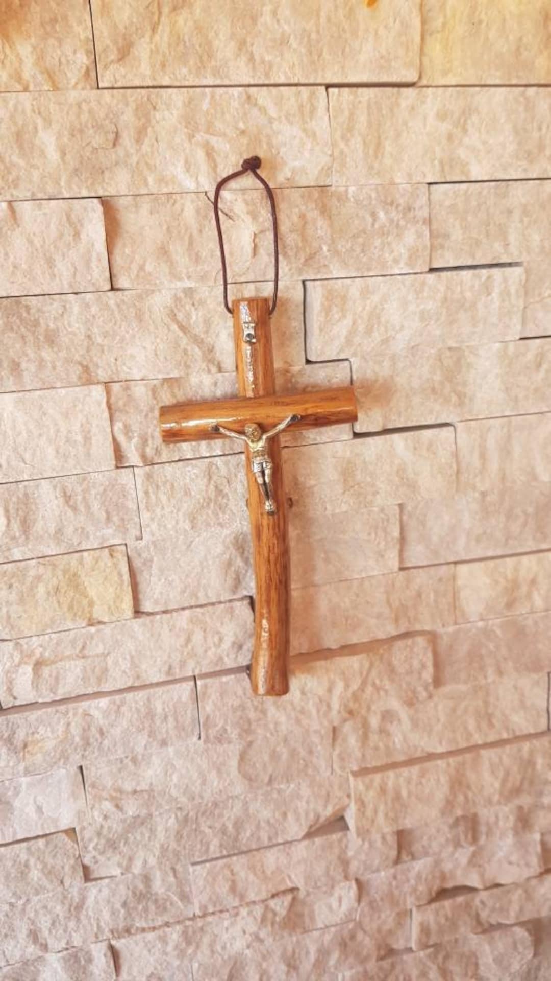 Wood Handmade Wall Cross From Medjugorje, Wooden Cross, Olive Wood ...