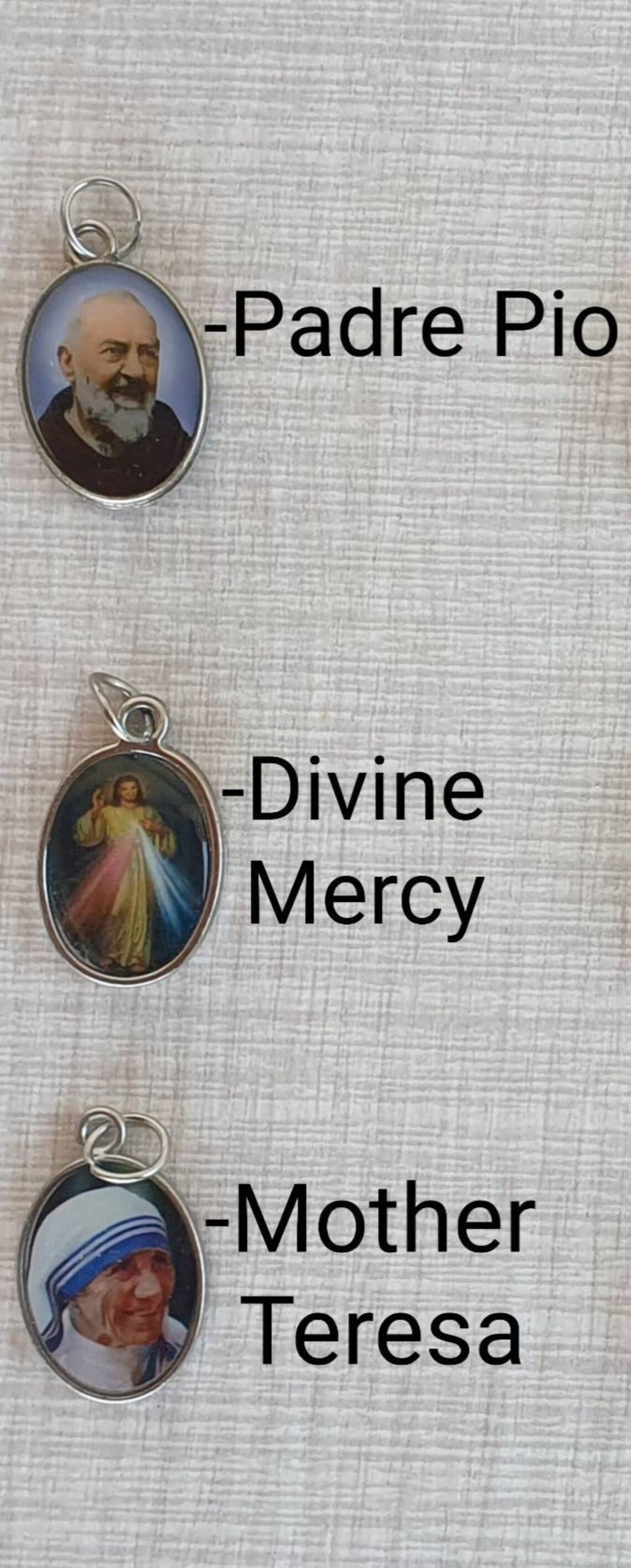 Saint Medals Medal Pendants 1 Medals of Saints - Etsy