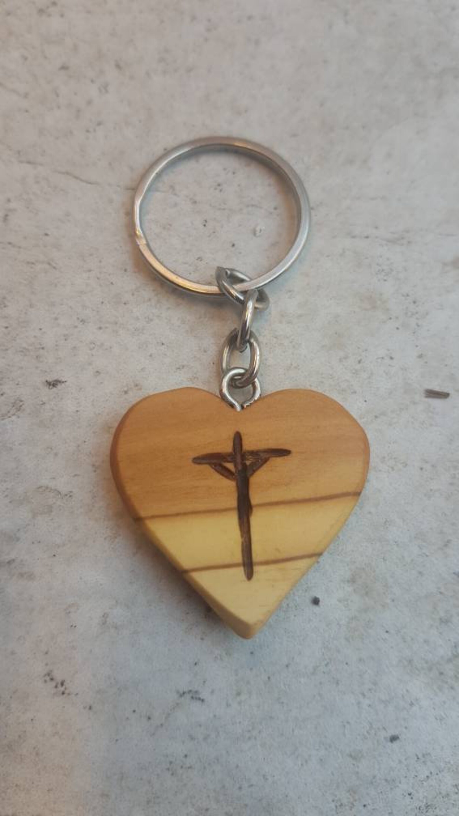 Car Saint Keychain Catholic Auto Keychain Saint Keyring Medjugorje ...