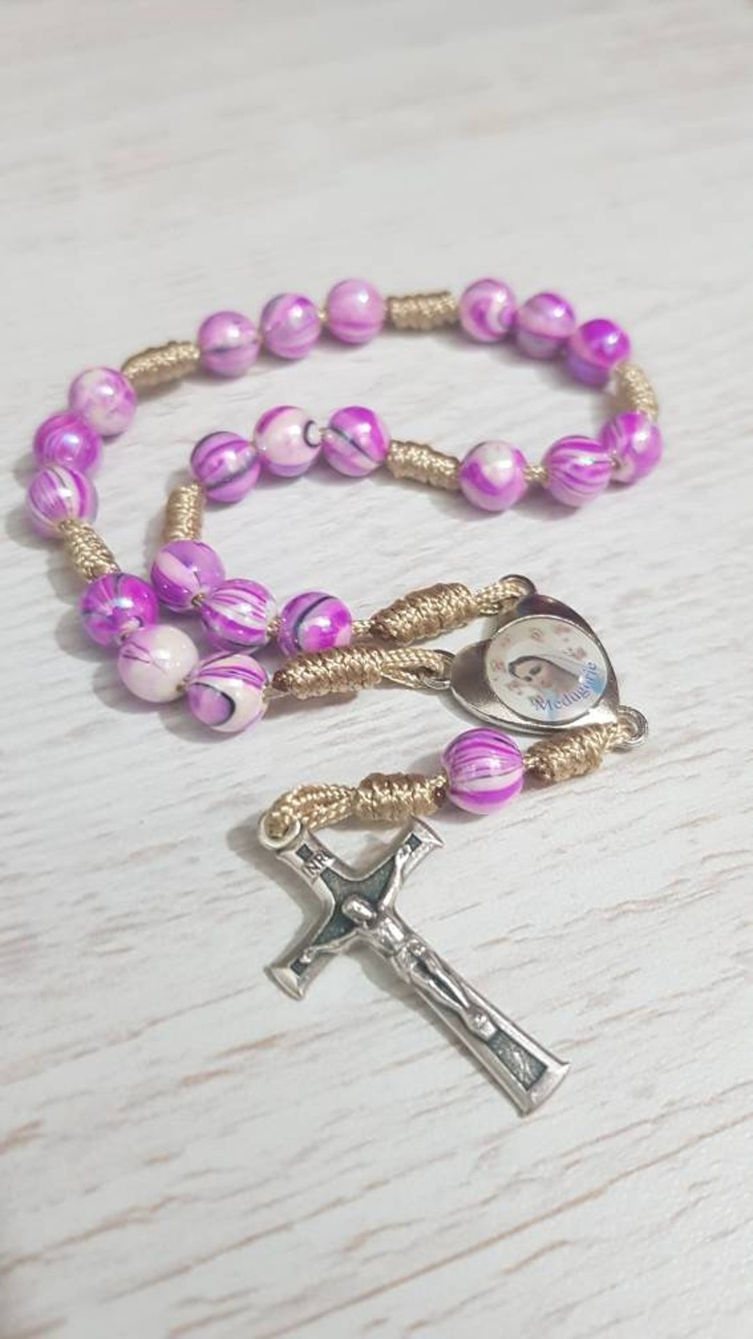 Medjugorje Peace Rosary, Peace Chaplet, Rosary of Peace - Etsy