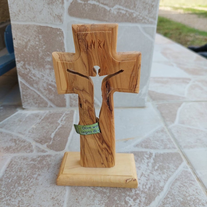 Standing Handcrafted Cross Table Cross Altar Saint Cross - Etsy