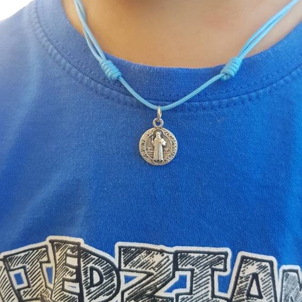 Kids Catholic Cross Pendant Necklace - Etsy