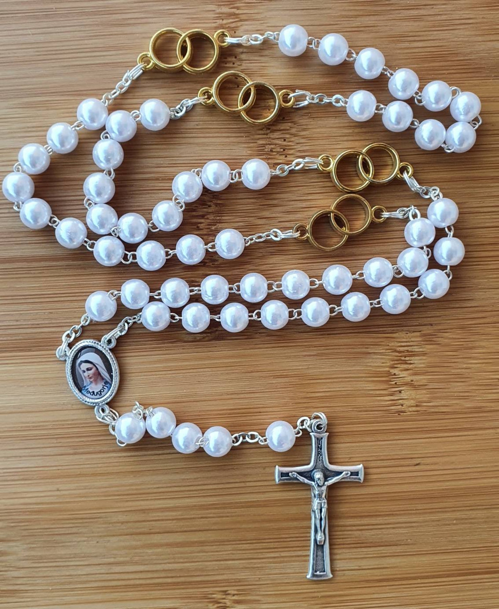 Rosary for Newlyweds, Simply Catholic Rosary, Rings Rosary ...