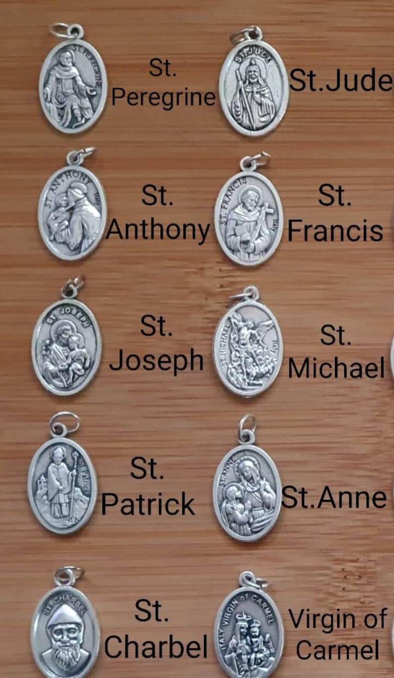 Bulk Saint Medal Wholesale Saint Medals of 5 10 20 50 or - Etsy