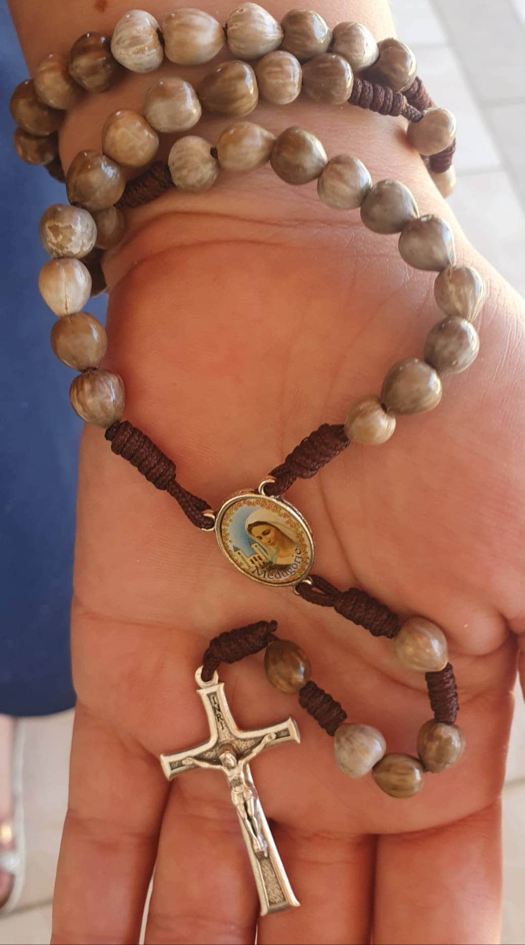 Job Tears Beads Rosary David Tears Beads Rosary Saint Mary | Etsy