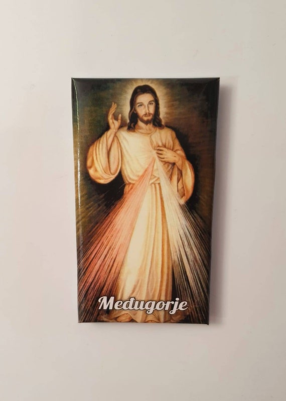 Divine Mercy Magnet Religious Magnet Saint Gift Cristmas Gift | Etsy