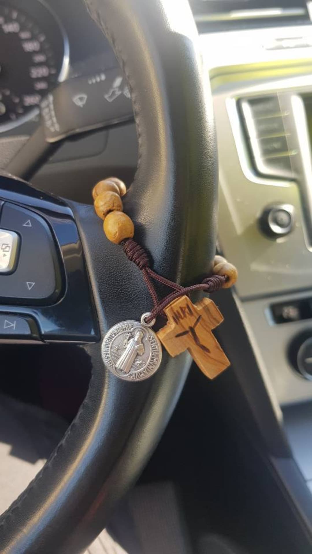 Catholic Car Rosary, Auto Rosary, Wooden Car Rosary, Pastor Travel ...