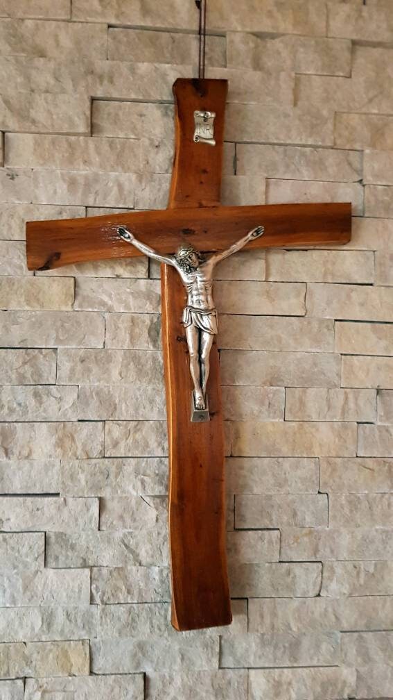 Large Wall Cross Unique Wooden Wall Decor Big Hanging Wall - Etsy