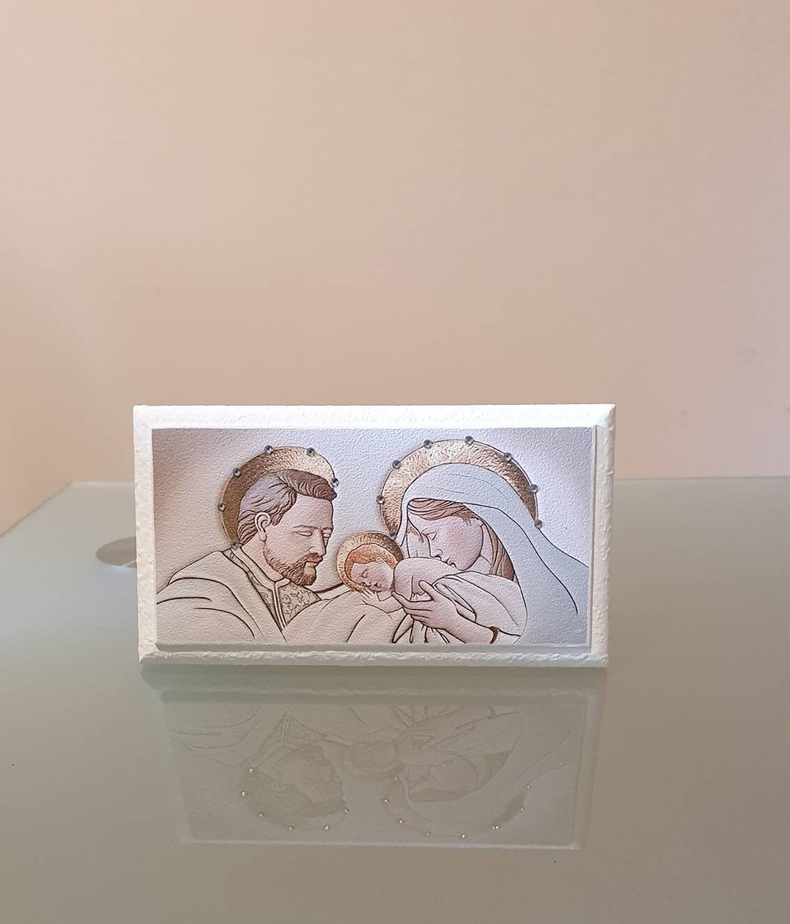 Holy Family Icon Hanging or Standing Picture Frame Hand Made - Etsy Ireland