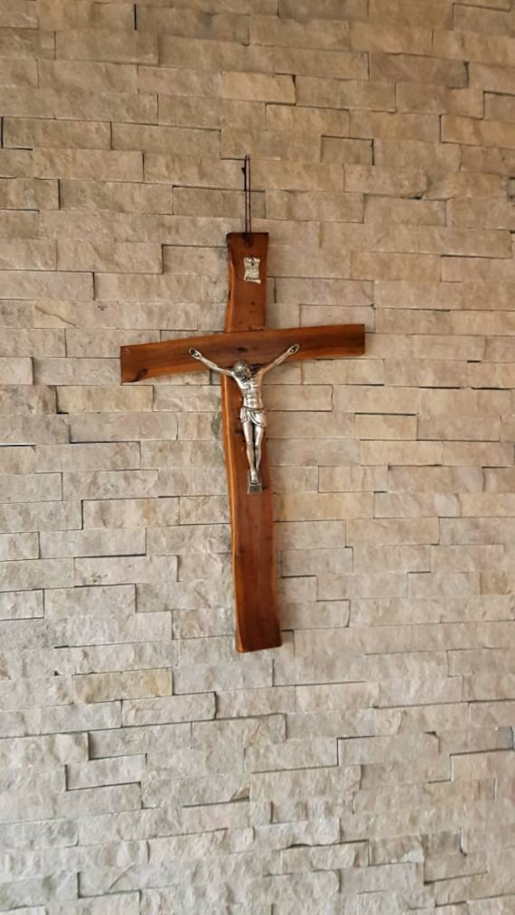 Large Wall Cross For Church Large Olive Wood Wall Crucifix Cross 18"