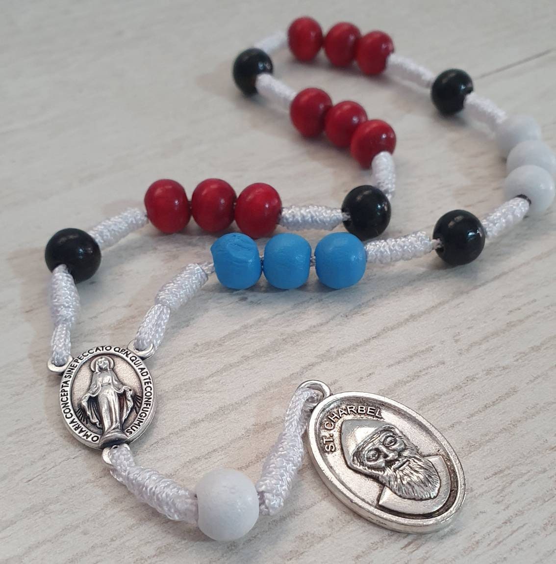 Chaplet of Saint Charbel Saint Charbel Makhlouf Rosary Saint | Etsy India