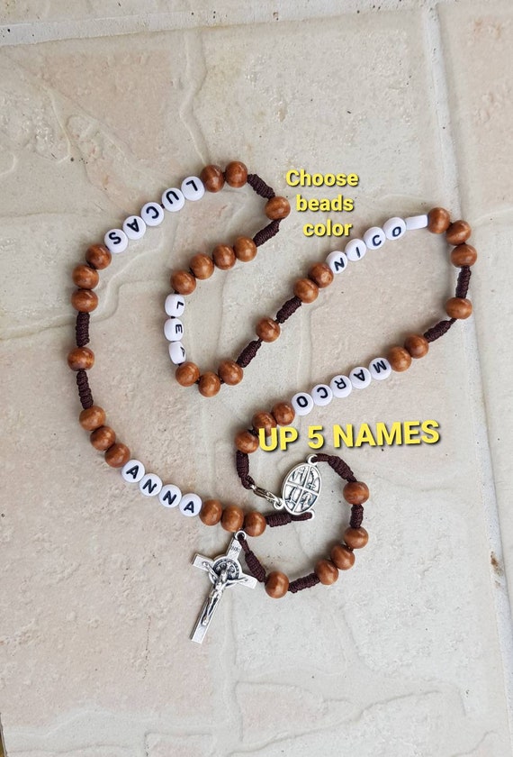 Family Name Custom Rosary Personalized Rosary Catholic | Etsy