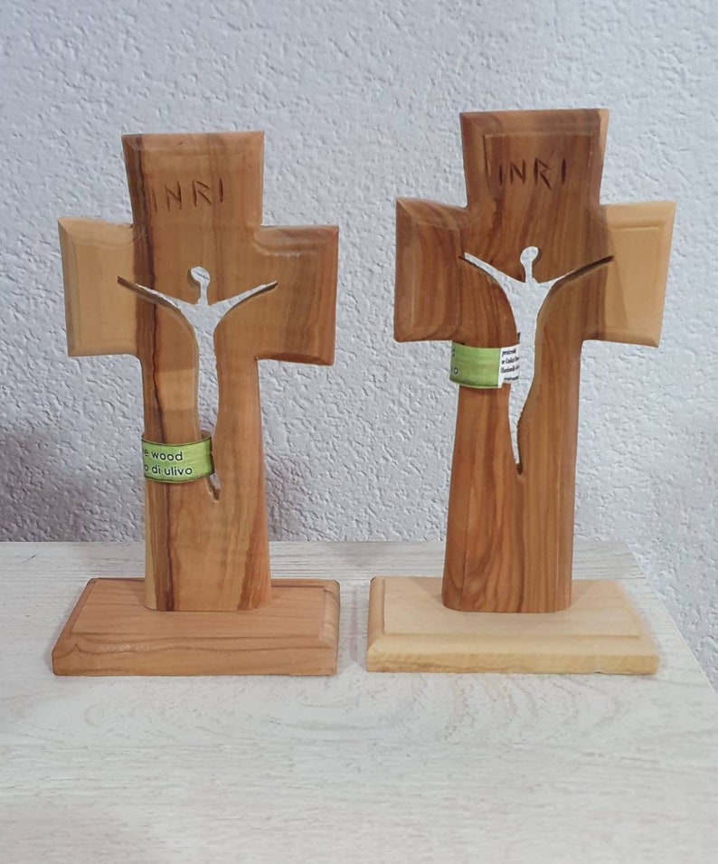 Standing Handcrafted Cross Table Cross Altar Saint Cross | Etsy