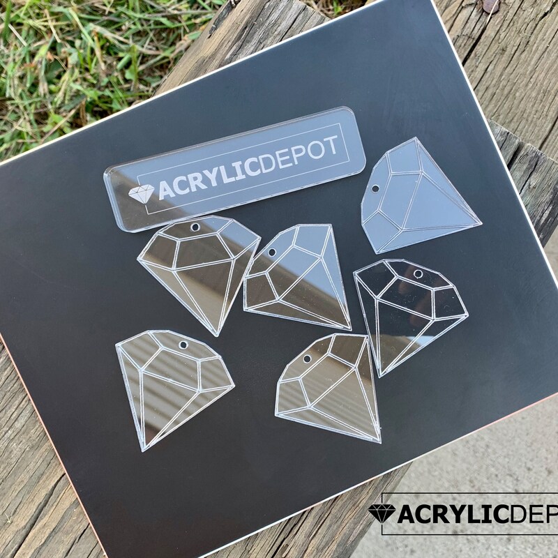 Diamond Cutout - Etsy