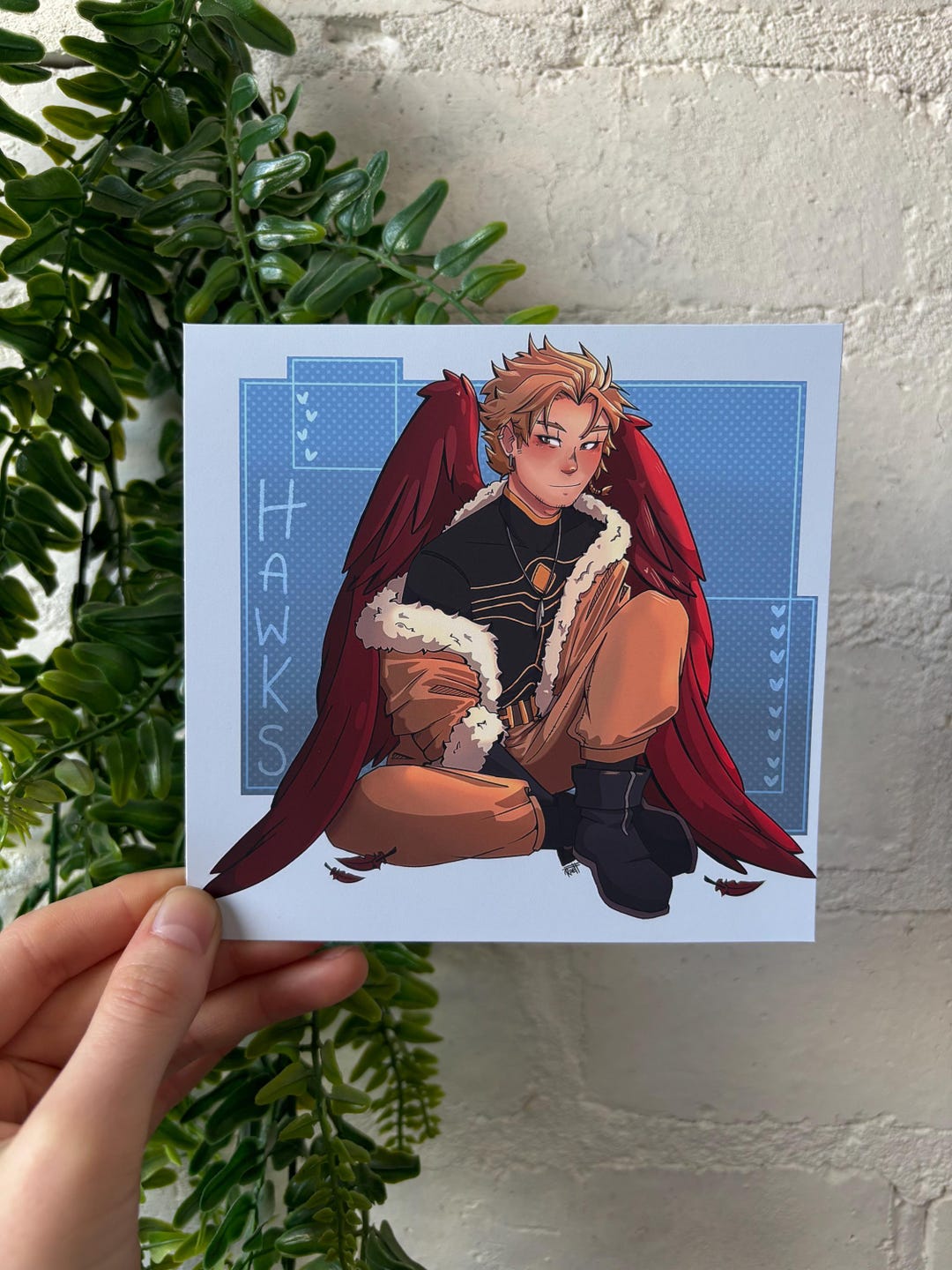 Hawk Mha Print! - Etsy