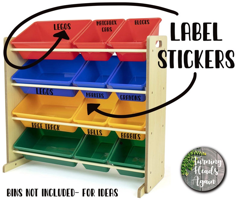 Label Stickers for Organization Custom Labels Kids Room - Etsy