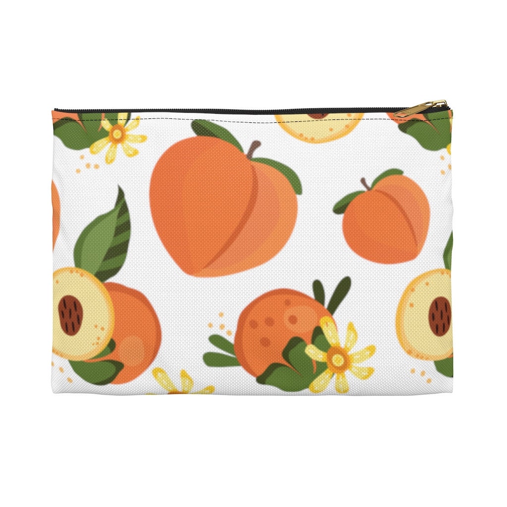 Feeling Peach Accessory Pouch - Etsy