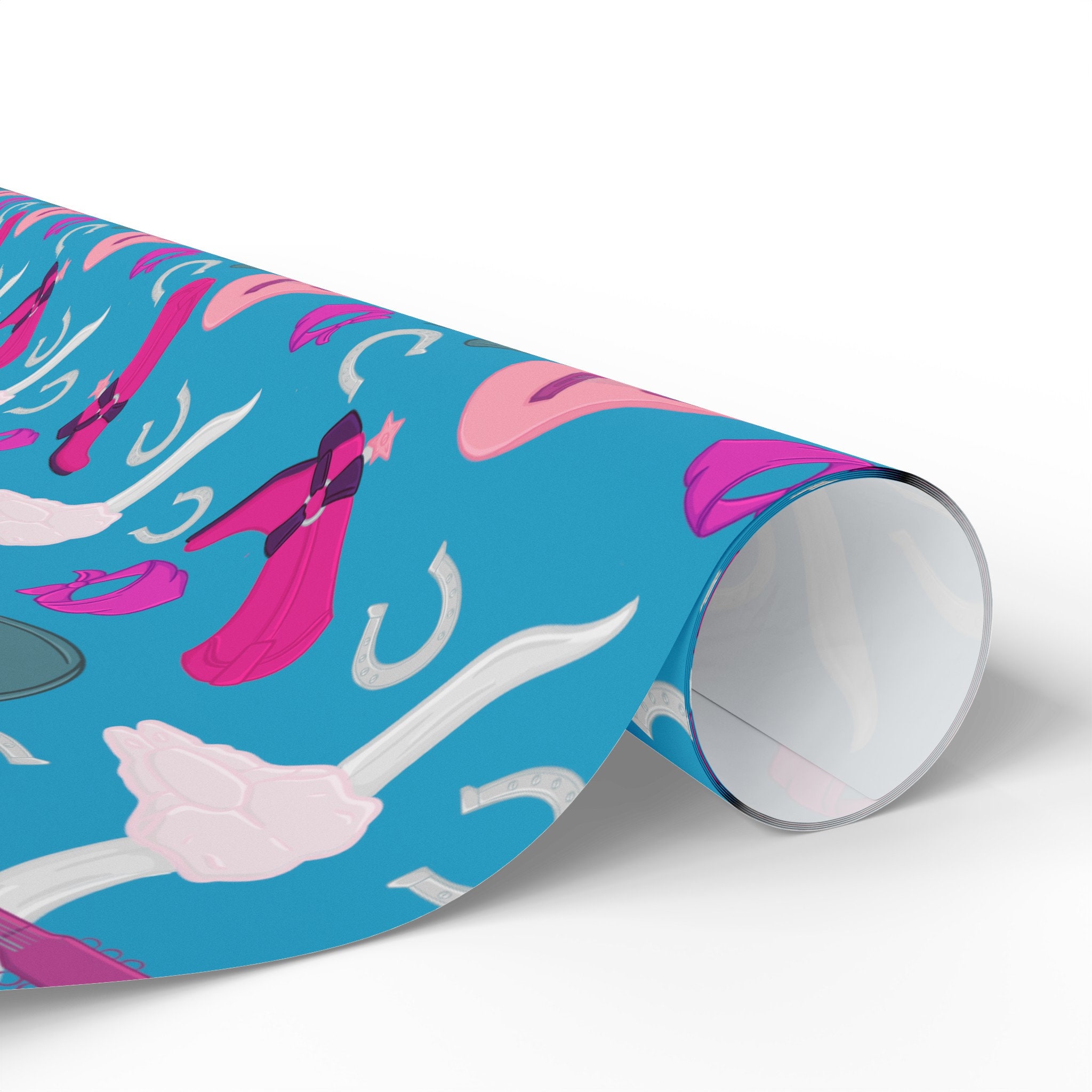 Cowgirl Wrapping Papers, Wild West Gift Wrap - Etsy