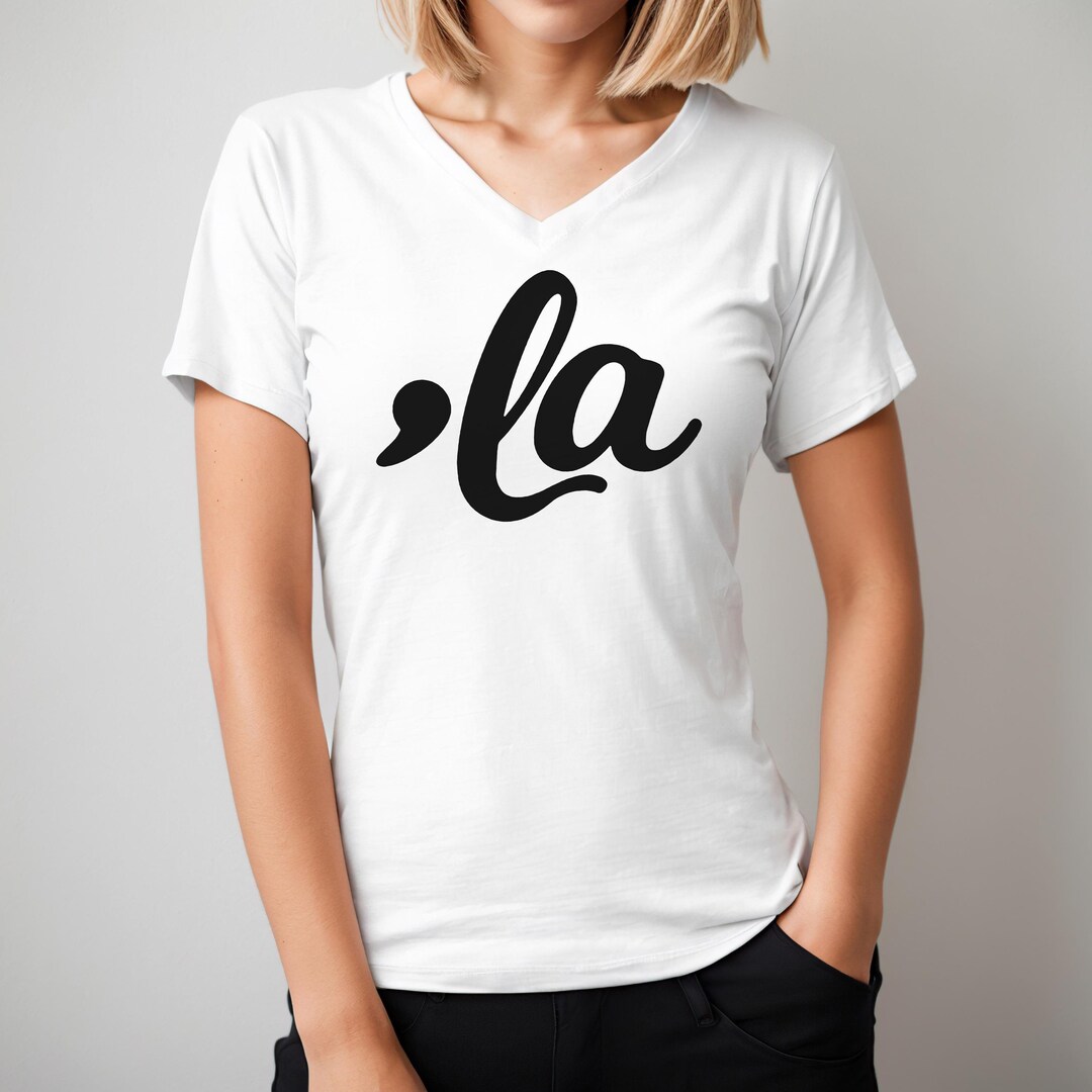 Comma La Shirt, Kamala Harris Shirt, Kamala V Neck Tee, Harris for 2024 ...