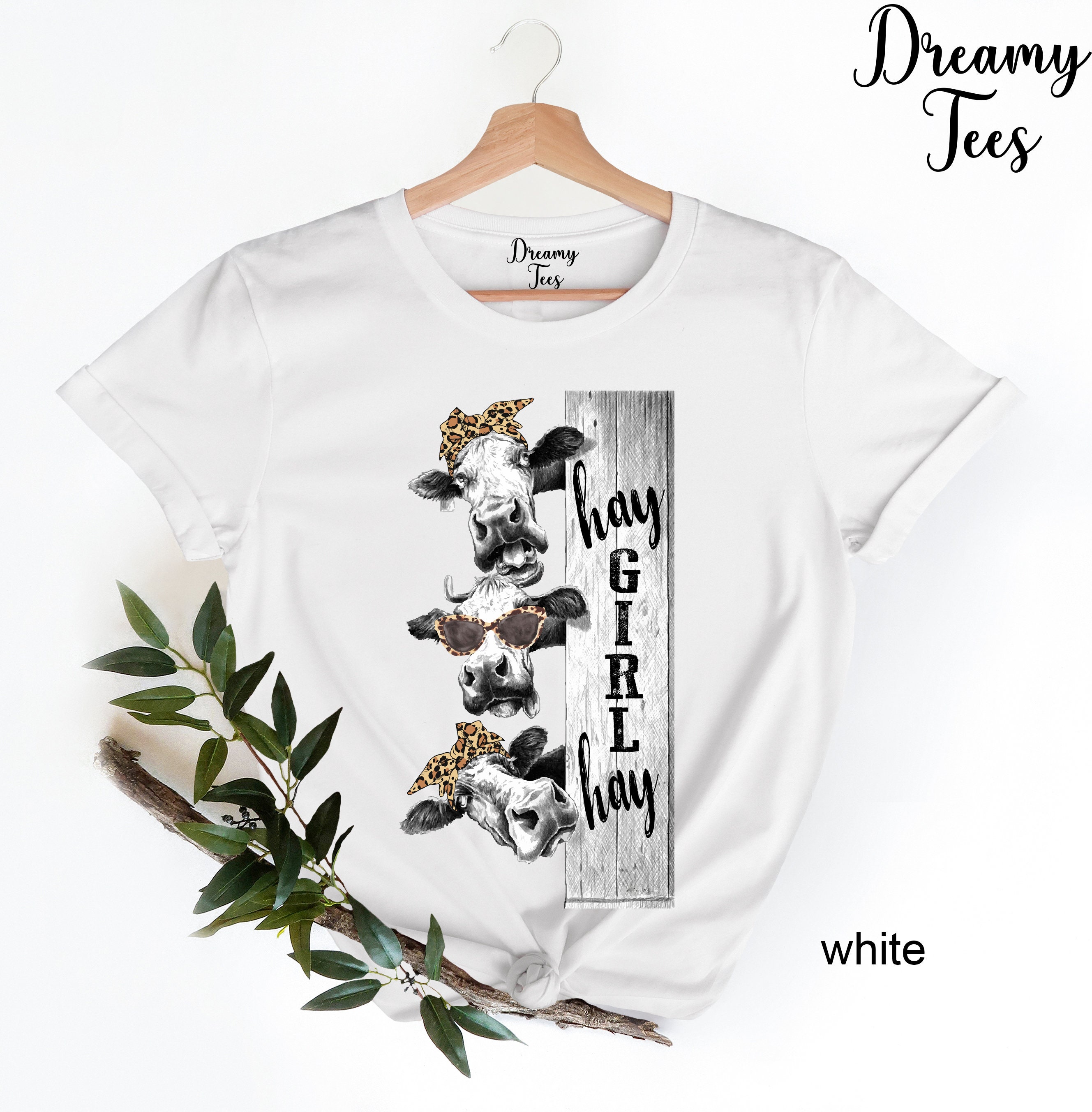 Funny Cow Shirt Cute Cow T-shirt Farm T-shirt Ranch Shirt | Etsy