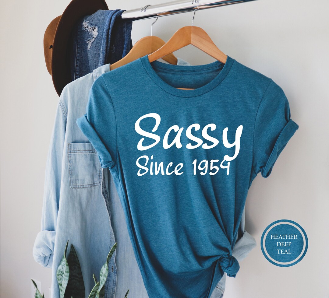 70th Birthday Shirt, Sassy Since 1954 Shirt, Sassy Birthday Shirt, 70th ...
