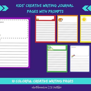 Kids' Creative Writing Worksheet Printables & Prompts| Writing ...