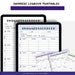 Swimmers Logbook Printables | Swimmers Journal | Swim Stroke Tracker ...