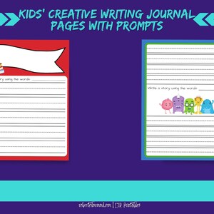 Kids' Creative Writing Worksheet Printables & Prompts| Writing ...