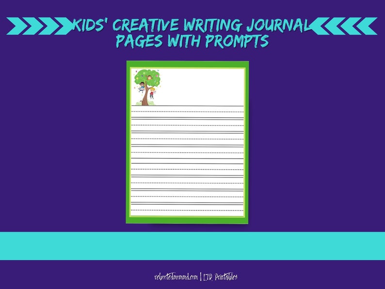 Kids' Creative Writing Worksheet Printables & Prompts - Etsy