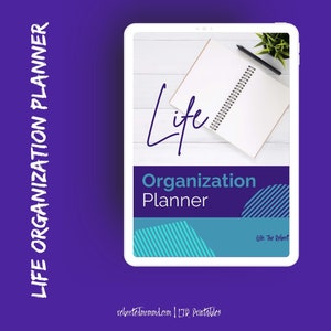 Life Organization Planner Printables Life Planner Pages home Planner ...