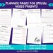 Special Needs Journal Printable Pages | Special Needs Binder | Autism ...