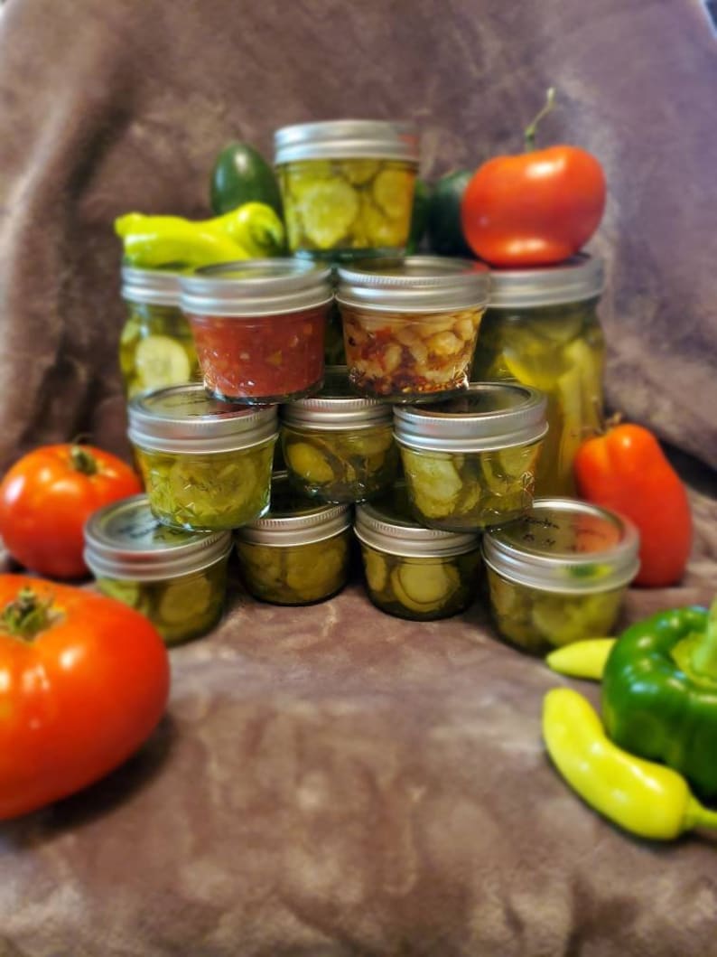 Homemade Sampler Set- Each Jar is 4 Oz. *minimum Purchase 3 Sample Jars ...