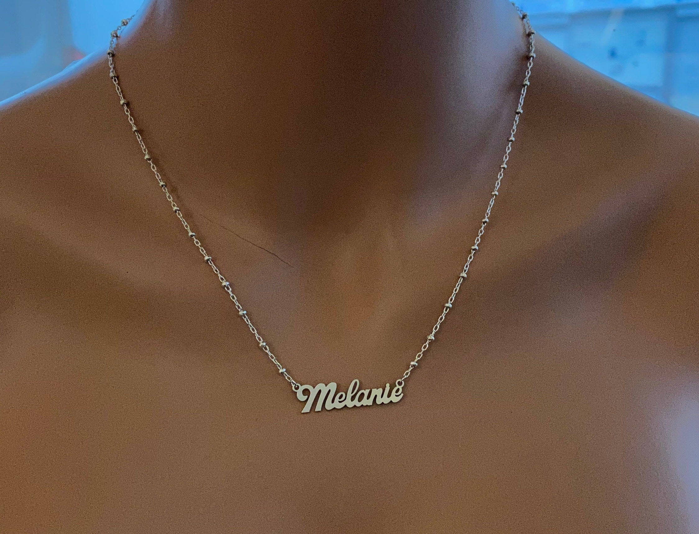 Name Necklace Personalized Personalized Necklace name - Etsy
