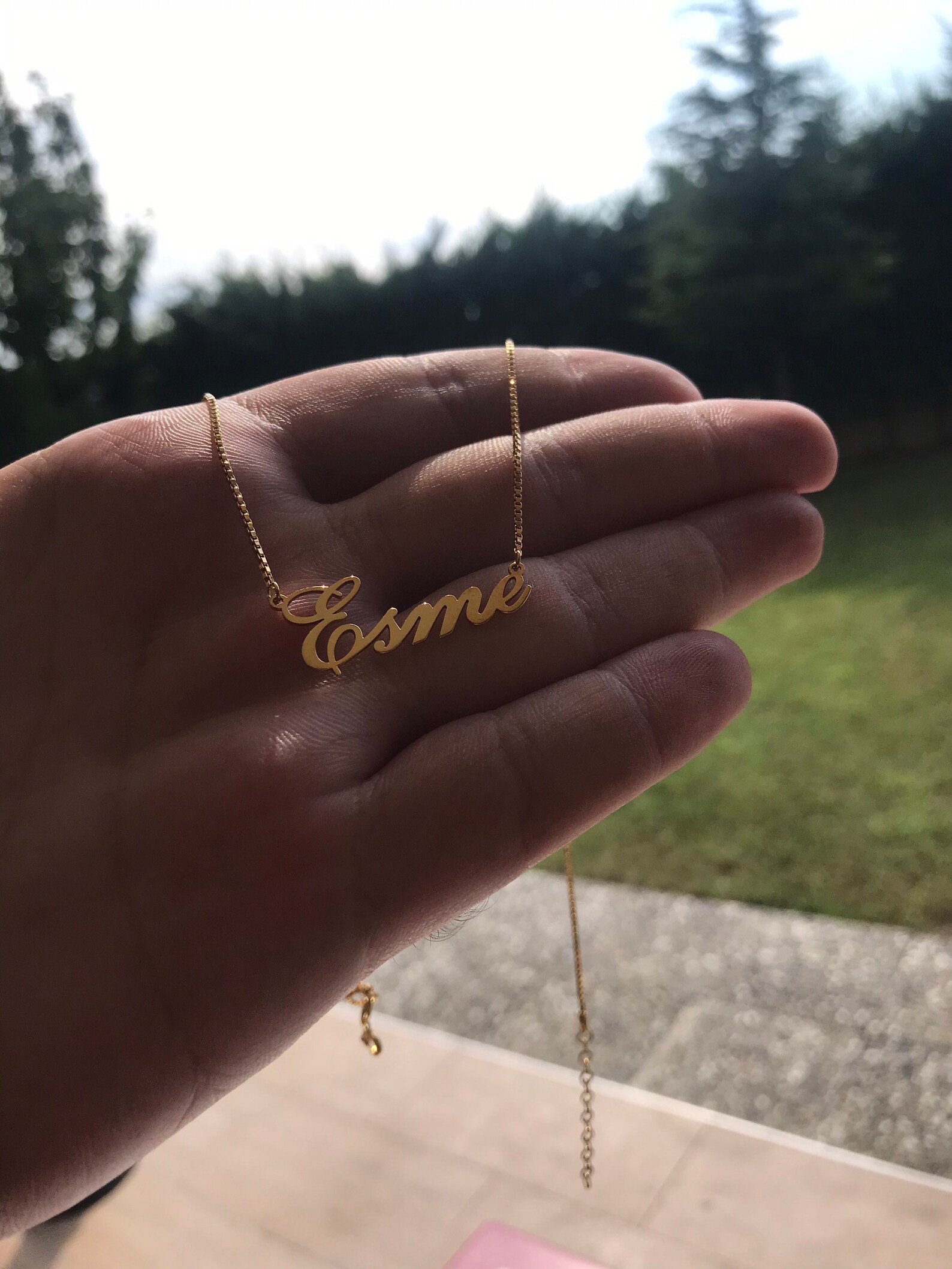 Best Dainty Name Necklace Tiny Name Necklace for Her - Etsy