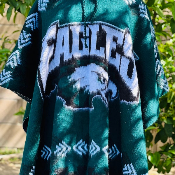 Philadelphia Eagles Poncho - Etsy