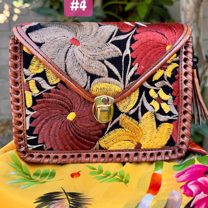 Embroidered Bag - Etsy