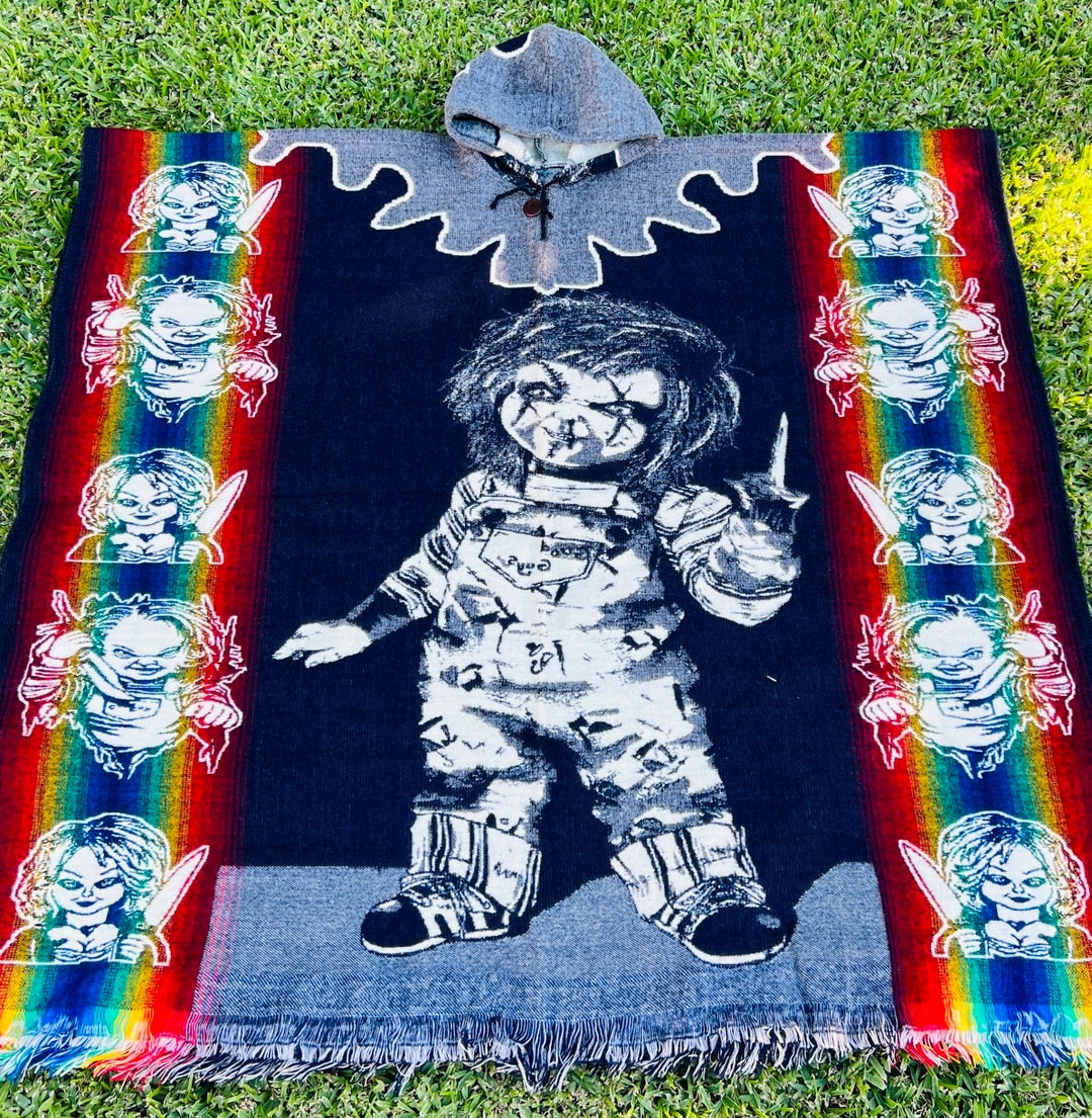 Chucky Horror Movie Alpaca Poncho Unisex One Size Very Soft - Etsy