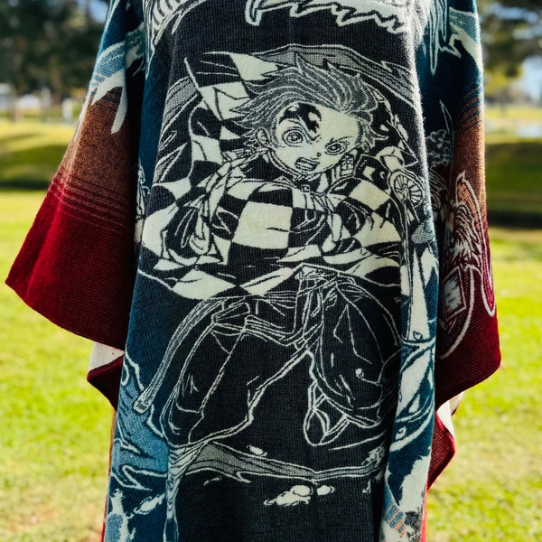 Anime Poncho - Etsy