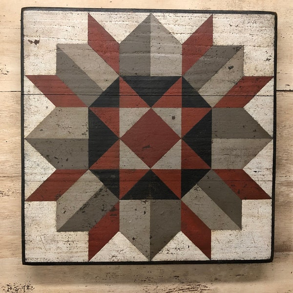 Wood Quilt Block - Etsy