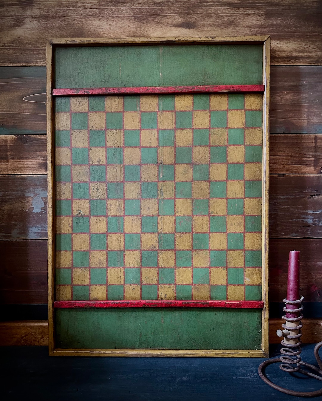 Reproduction Antique Draughts Game Board - Etsy