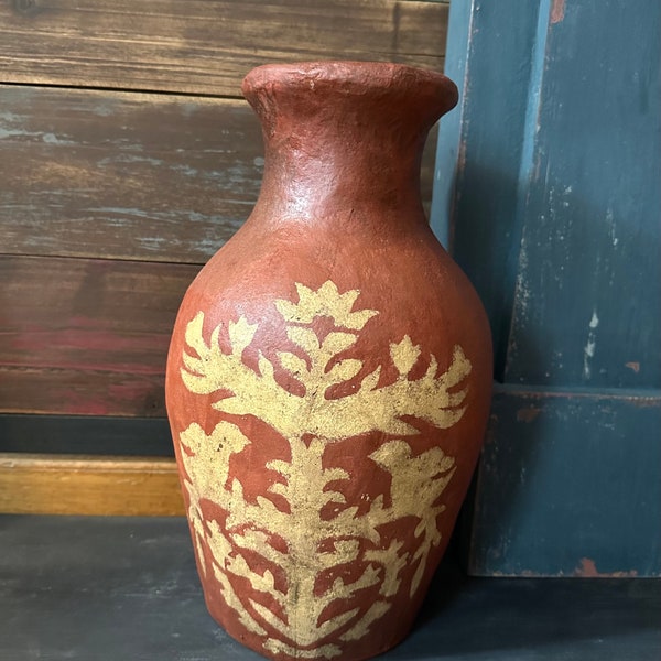Paper Mache Vase - Etsy