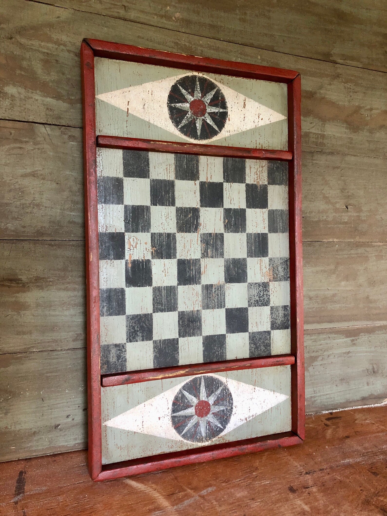 Compass Rose Checkerboard 12” by 21” - Etsy
