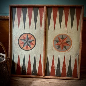 Mariner's Star Backgammon Board - Etsy