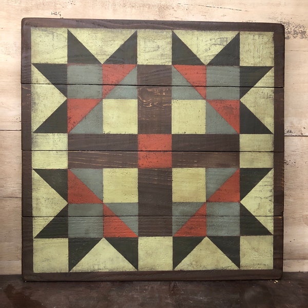 Wood Barn Quilt - Etsy